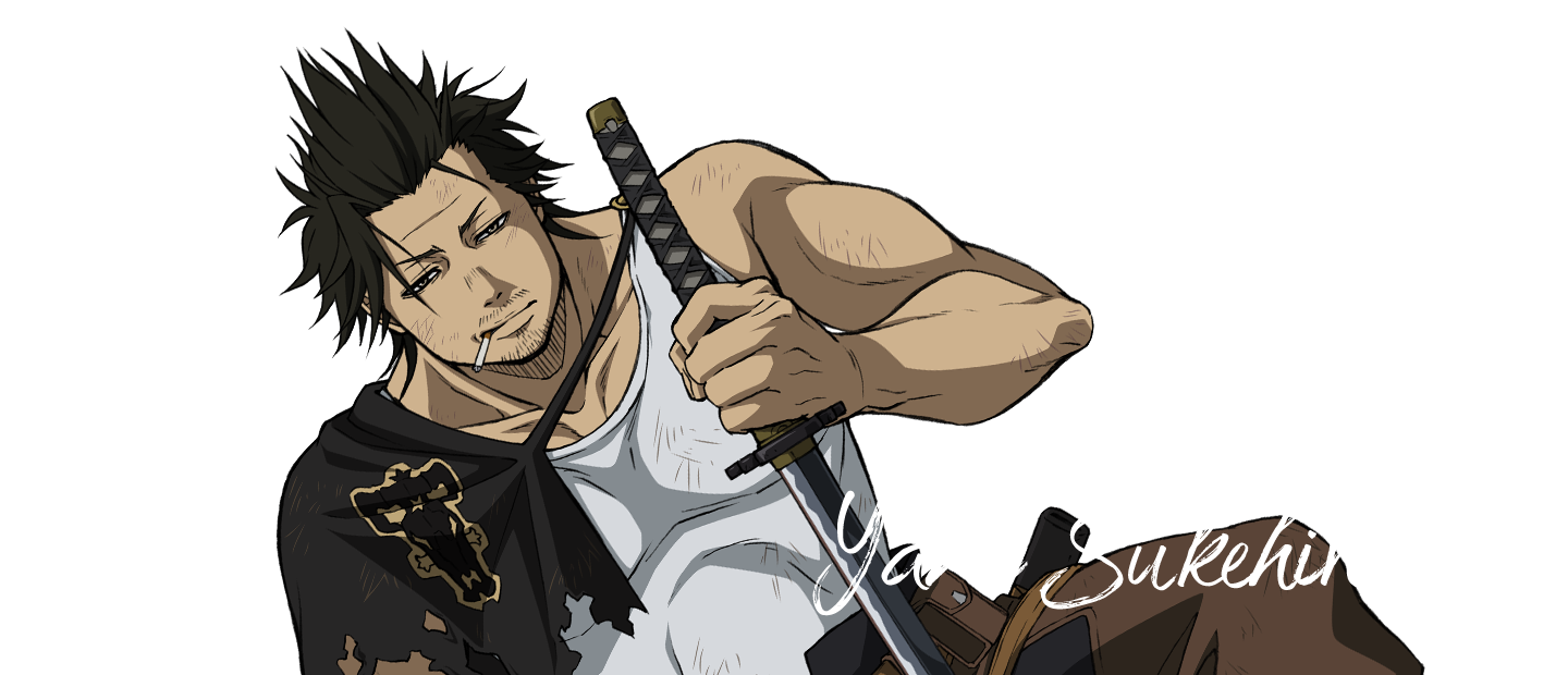 Black Clover Yami Render