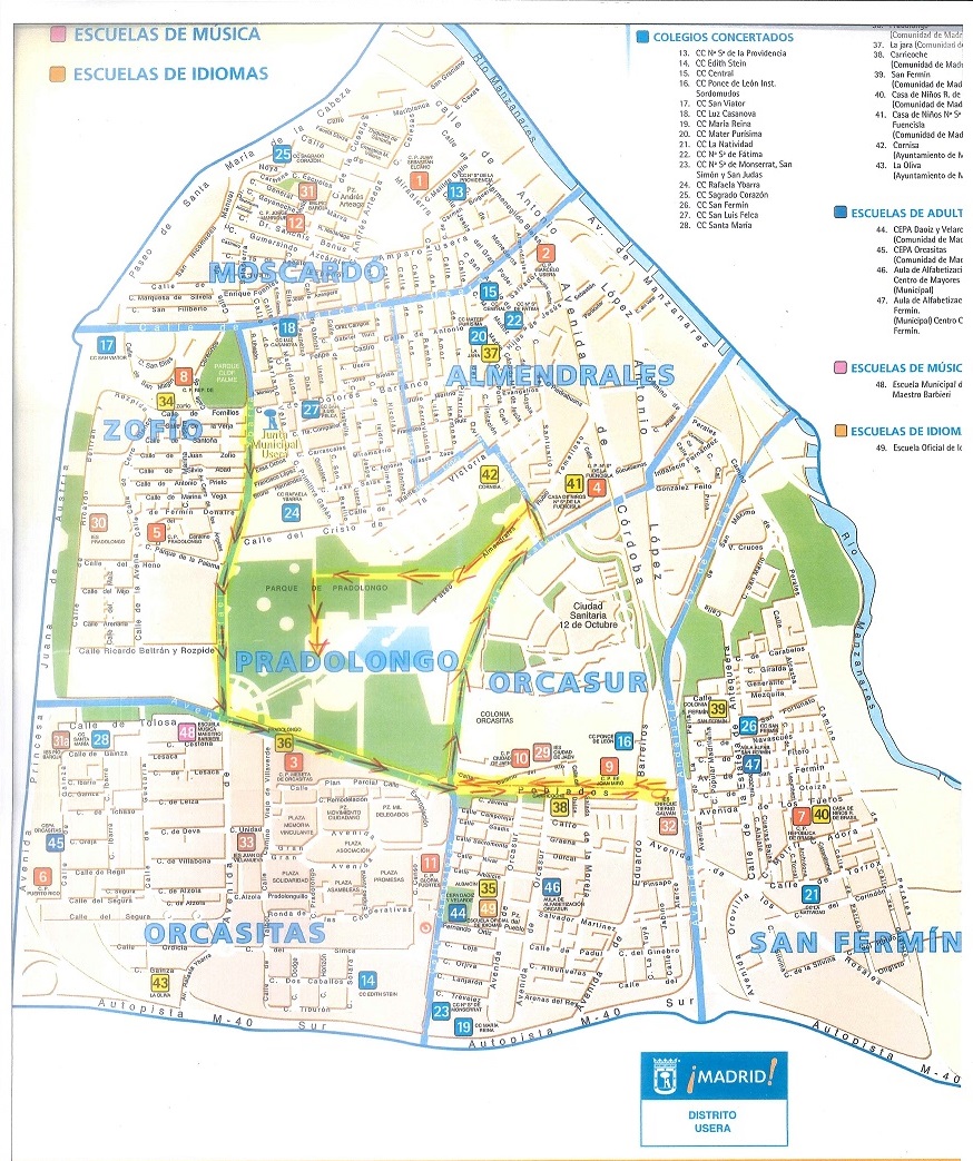 Gran bicicletada en las fiestas de Usera - STARS Madrid