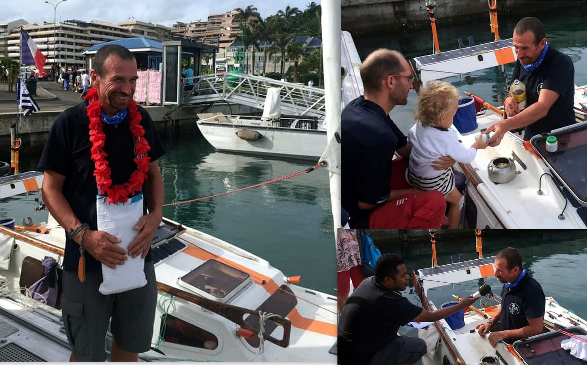 BALUCHON : Départ de Nouméa (Nouvelle Calédonie) direction La Réunion...