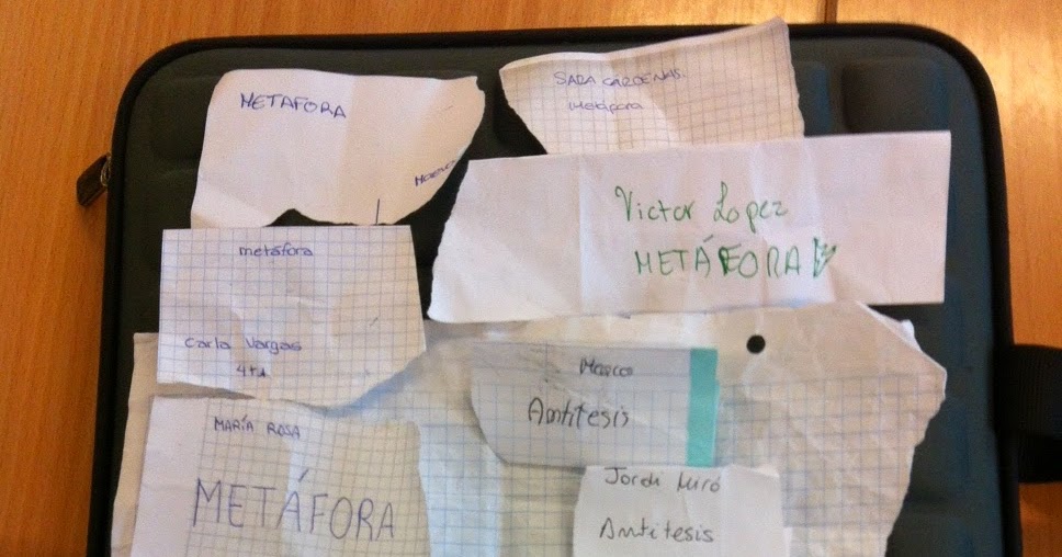 Concurso improvisado con los de 4º A