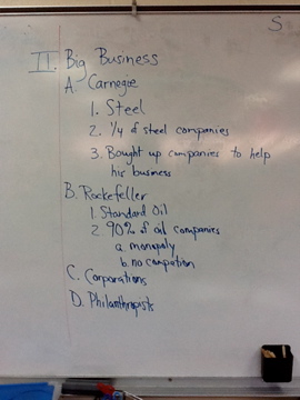 Mrs. Dyer's 5th Grade Class Blog: Social Studies Notes: Turn of the Century