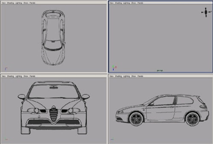 creative software tutorials: Maya Car Modeling Tutorial Part 1