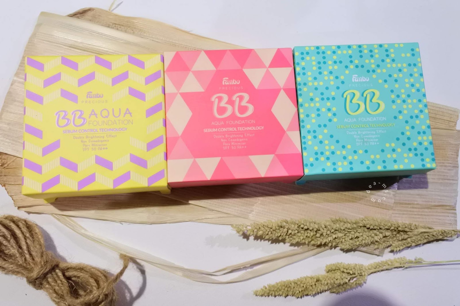 p e r s p e c t i v e.: Review: Fanbo Precious White BB Aqua Foundation ...