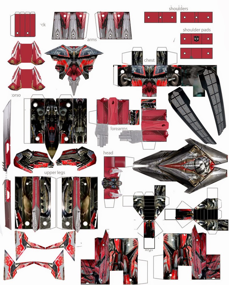 Paper Robots: Paper Robots Transformers