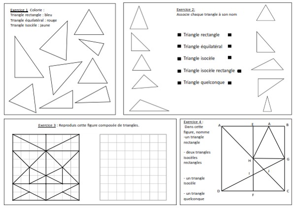 Remue Méninge: Les triangles
