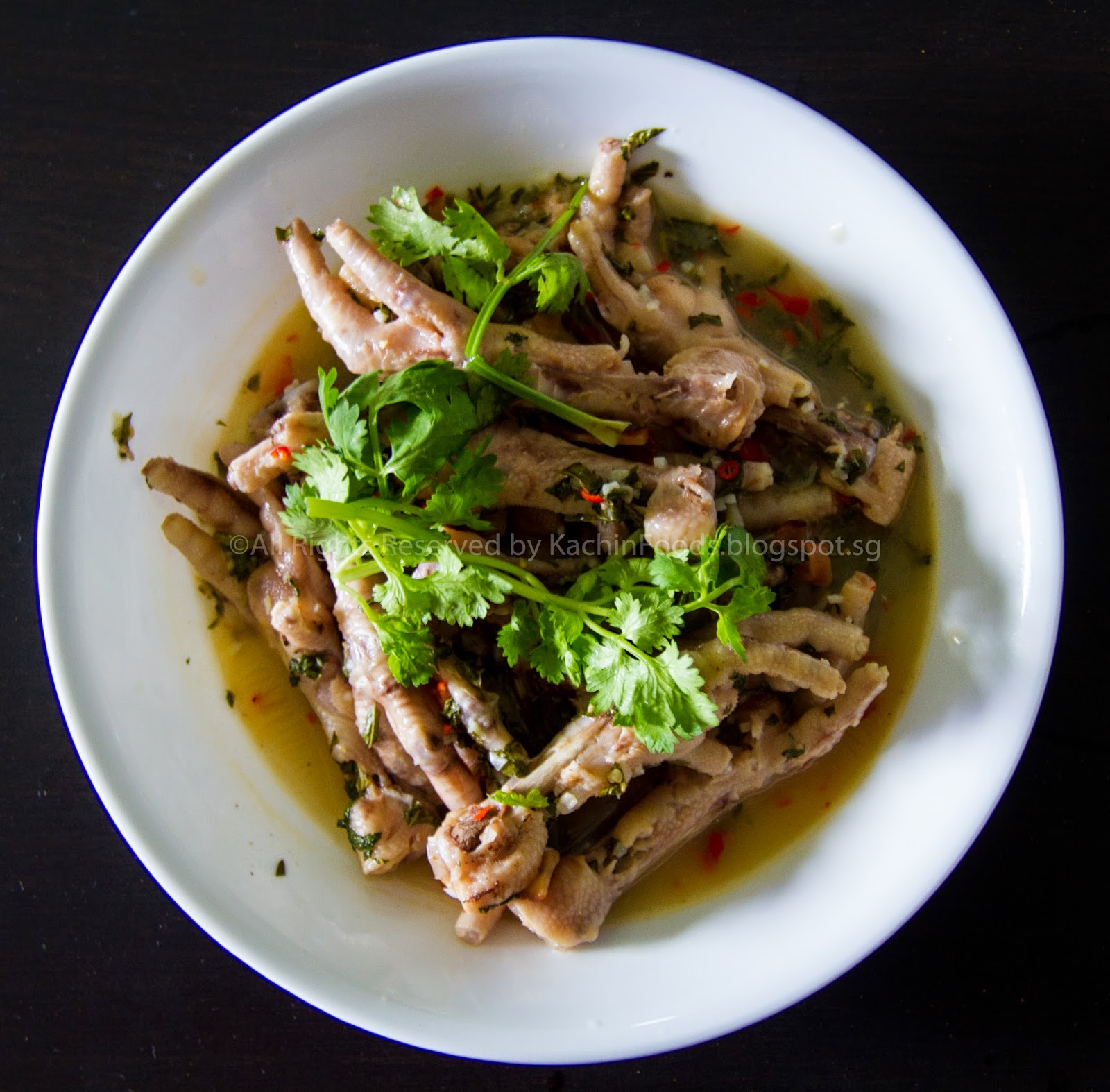 Kachin Foods: Kachin Sour Spicy Chicken Feet