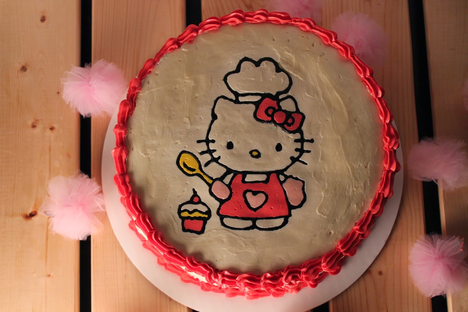 Girl with a Stand Mixer: Hello Frozen Buttercream Transfers