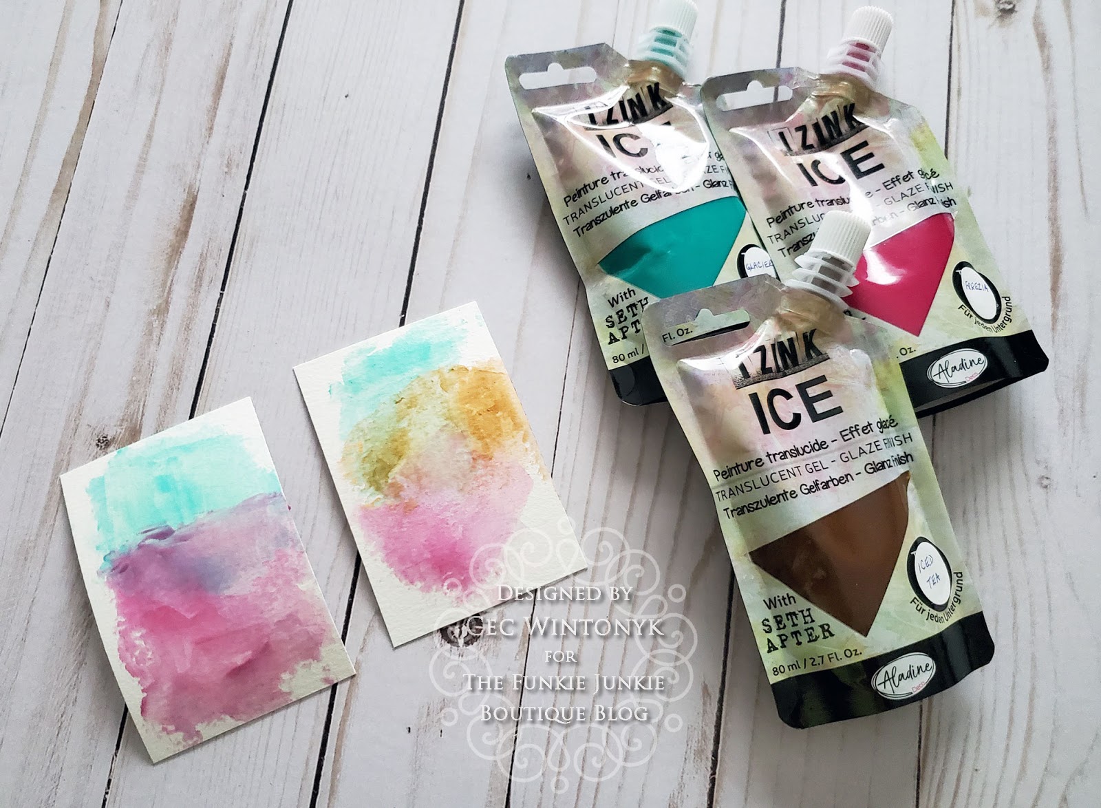 TFJB Challenge Blog: Saturday Showcase - Seth Apter Izink Pigment and ...