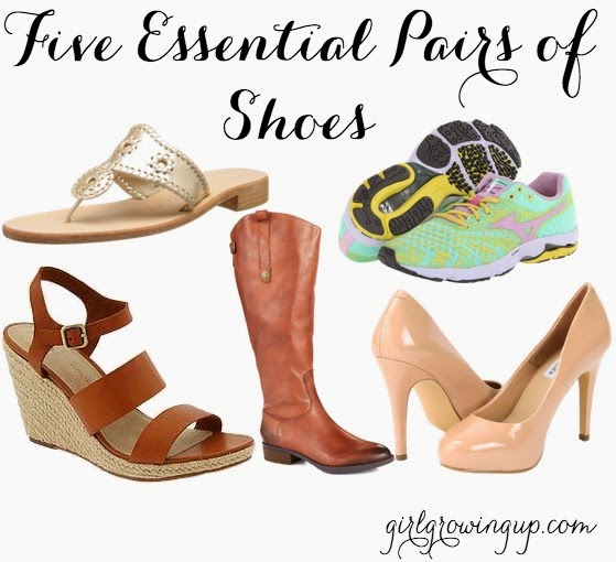 Girl Growing Up: Five Essential Pairs of Shoes