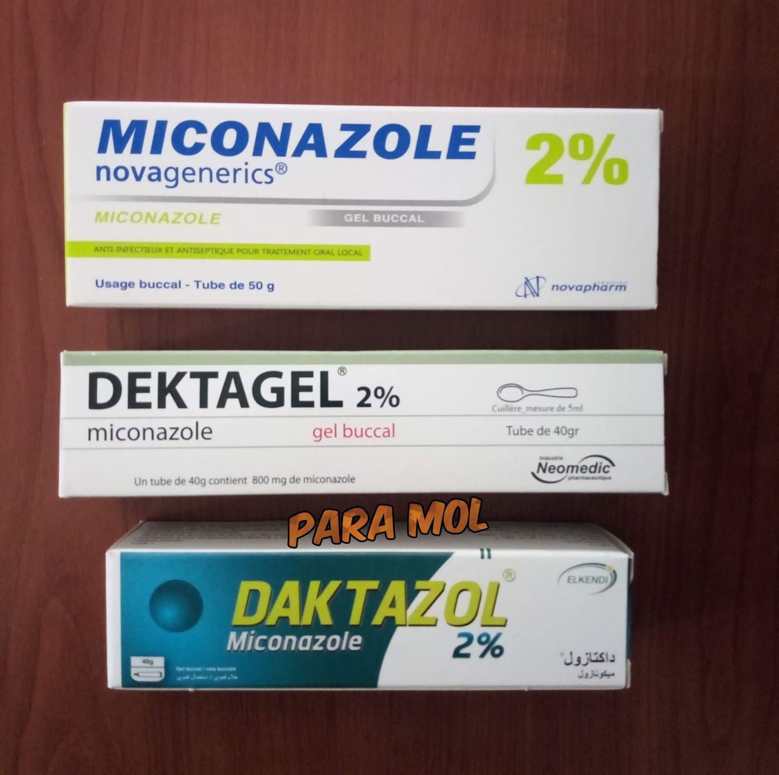 مضادات الفطريات 2 Antifongiques - Para Mol