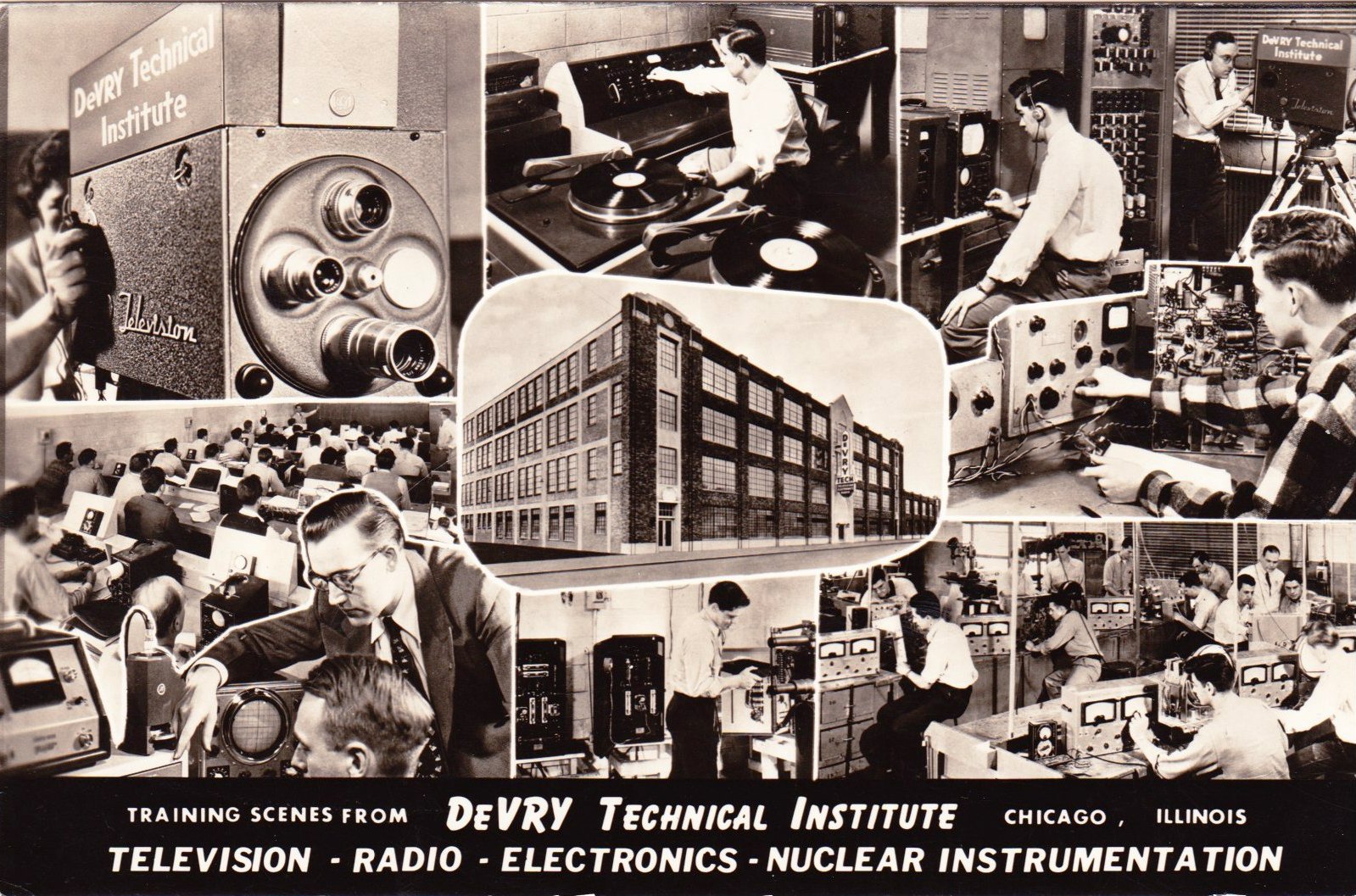 Nuke 'em Post Cards: Atomic Jobs - Binders of Men!