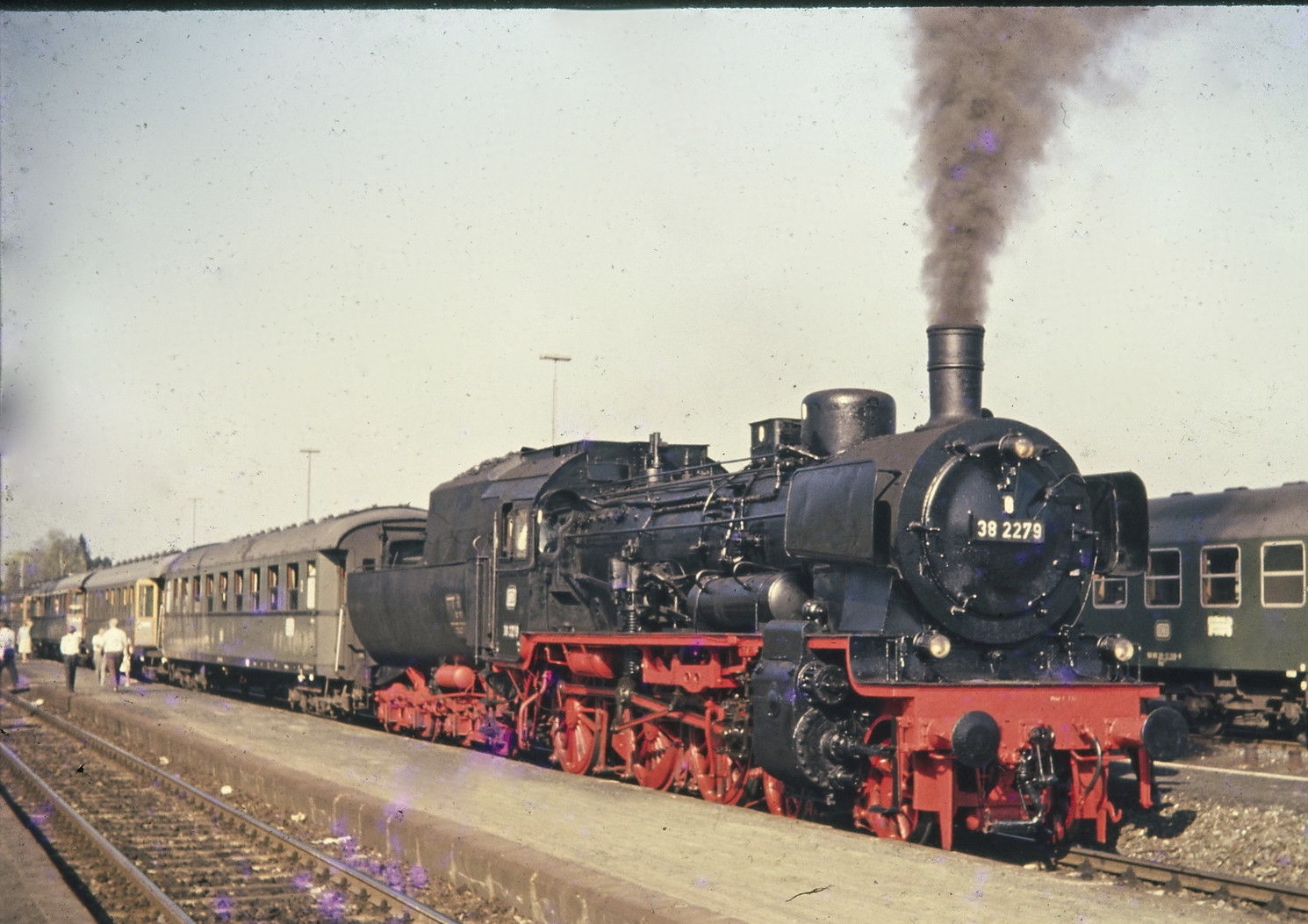 Konigshofen spur nul: BR 38 Geschiedenis en MBW BR 38