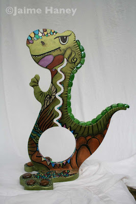 Update about CMOE Dinosaur - Jaime Haney Art | Colorful Original Paintings