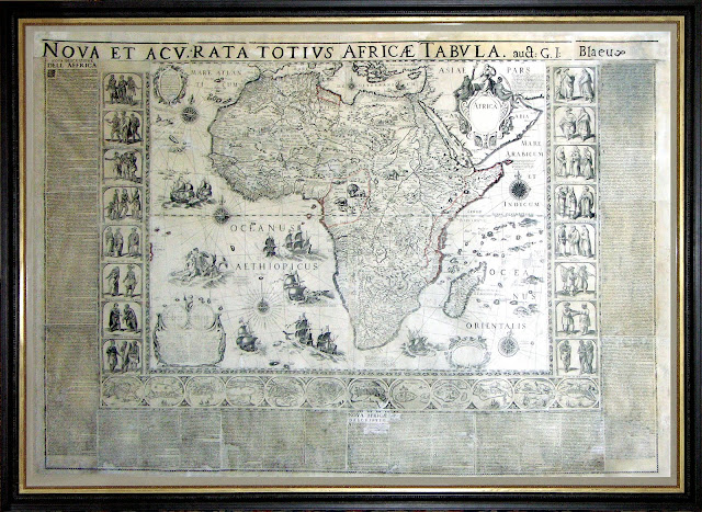 Maps of the Day: Set of Continents by William Janszoon Blaeu (1571-1638)