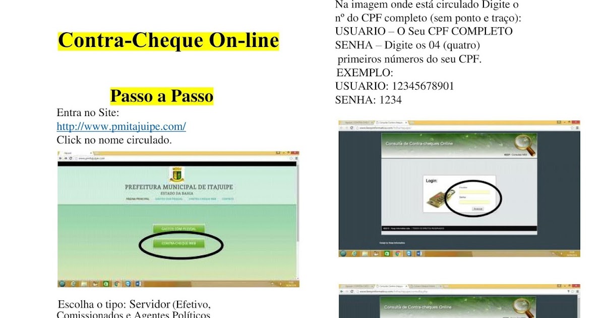 ASCOM ITAJUIPE: ITAJUÍPE: PREFEITURA MUNICIPAL DISPONIBILIZA O SISTEMA ...