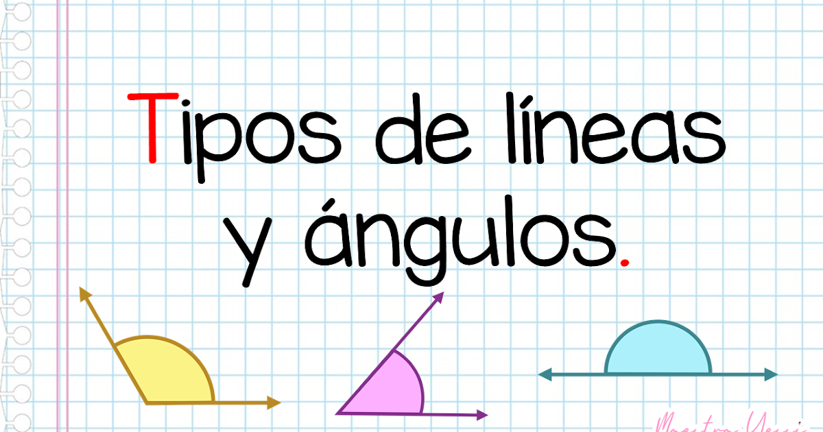 Proyectos educativos ¡Y más!: Presentación. Tipos de líneas y ángulos.