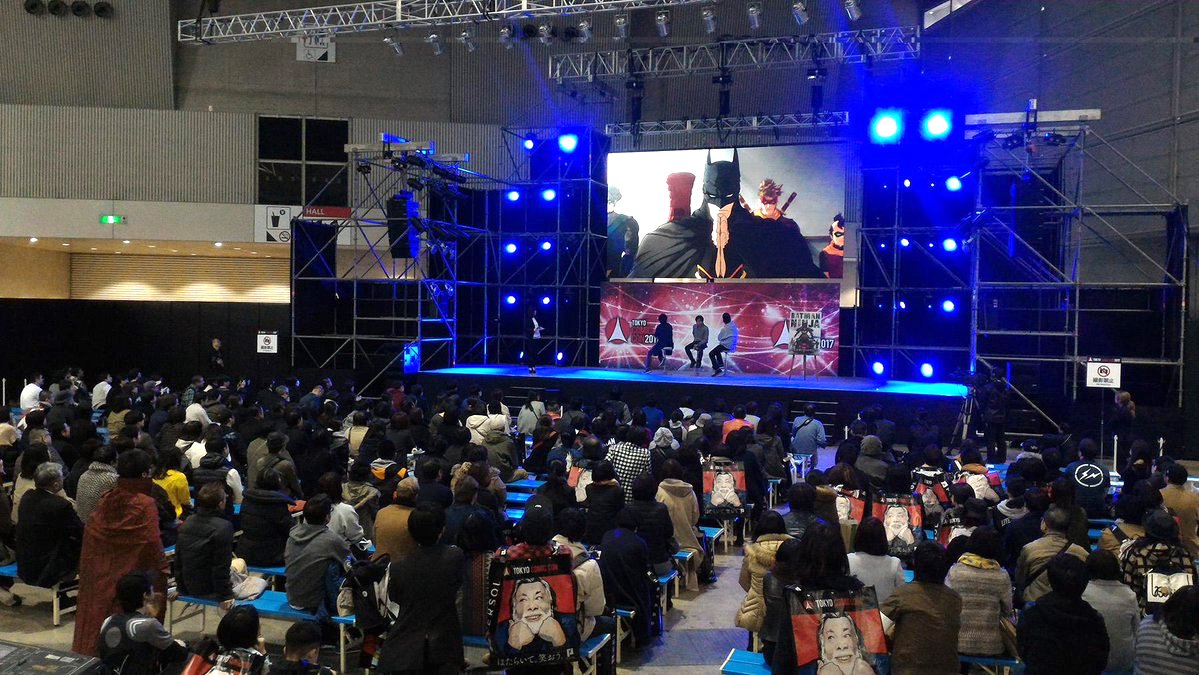 BATMAN NINJA Toys & Collectibles seen @ Tokyo Comic Con 2017