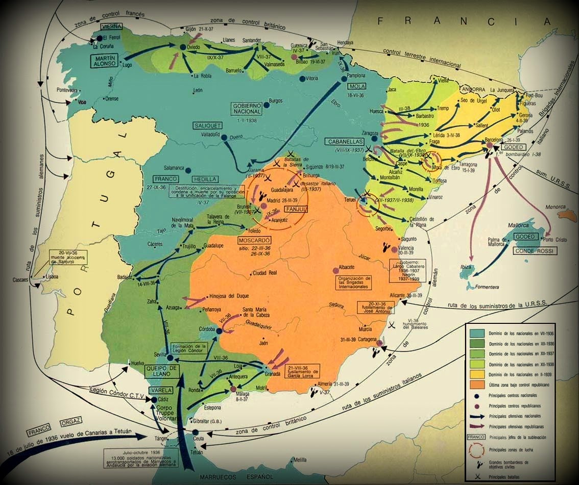 erevoktonos: Ο ΙΣΠΑΝΙΚΟΣ ΕΜΦΥΛΙΟΣ ΠΟΛΕΜΟΣ 1936 - 1939 (ΜΕΡΟΣ Α')