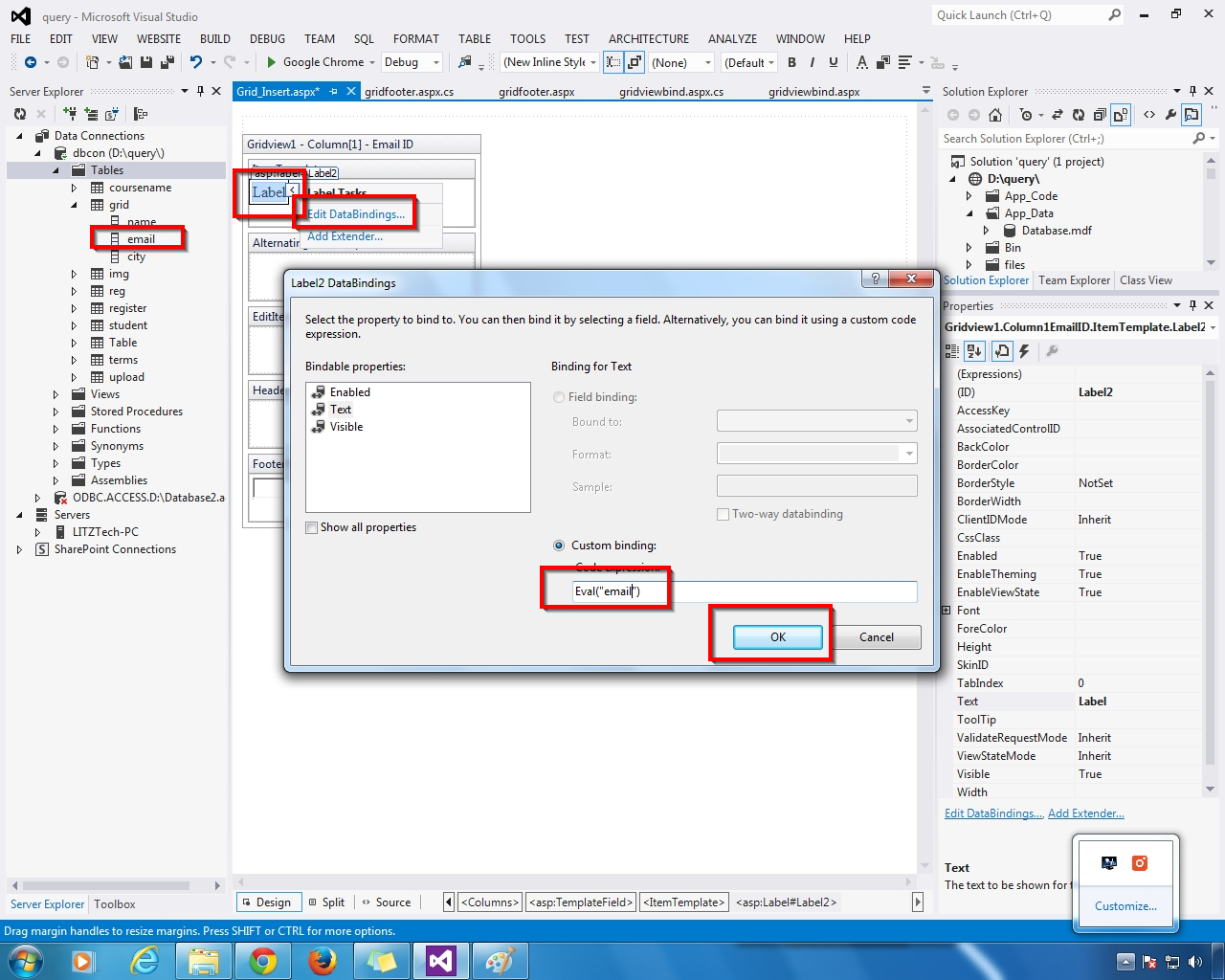 Aspnetcnetvbnetjqueryjavascriptgridviewsql Serverajaxssrsangularjscgridview Row