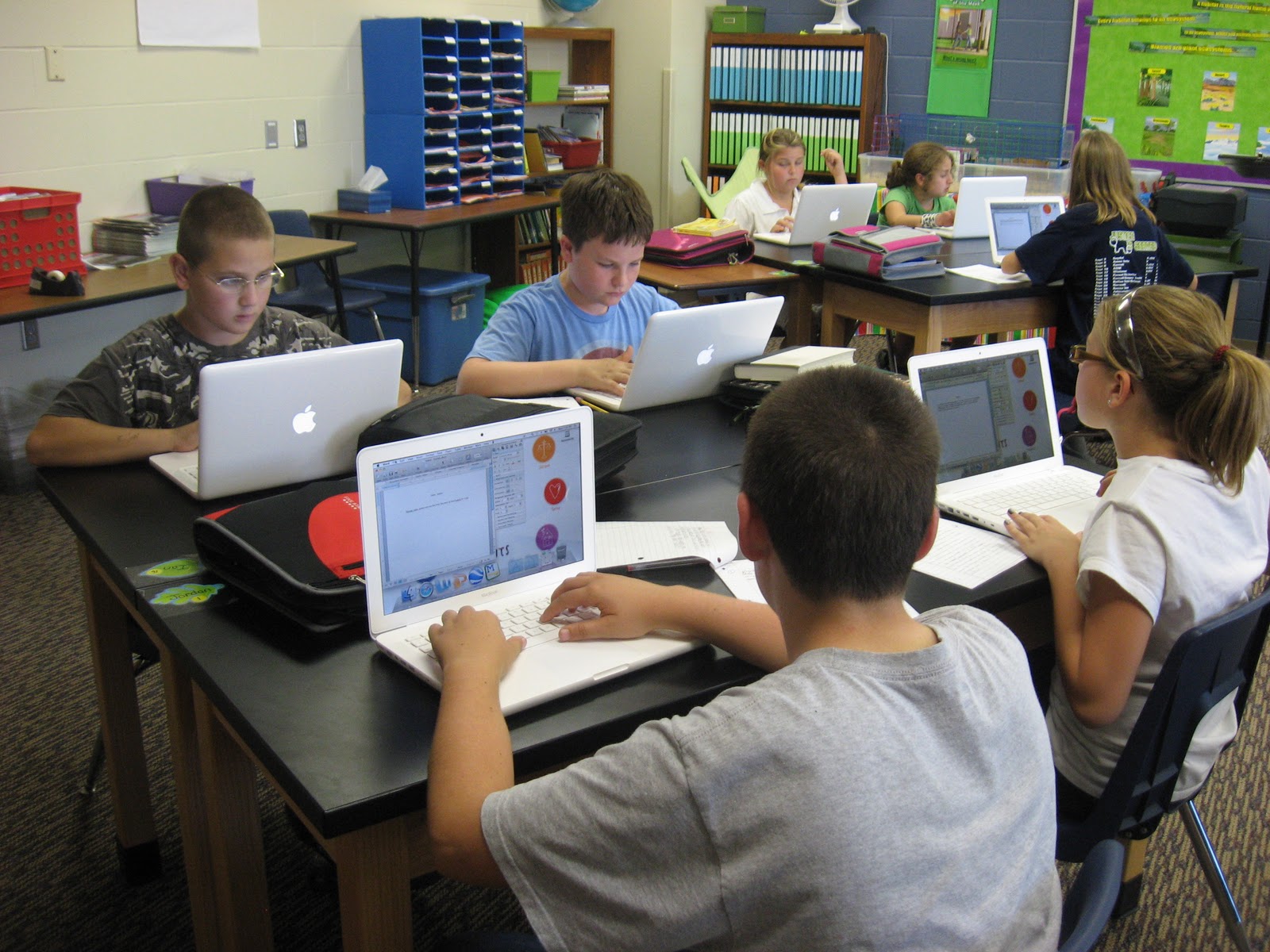 The View from Fifth Grade: Publishing on the Laptops
