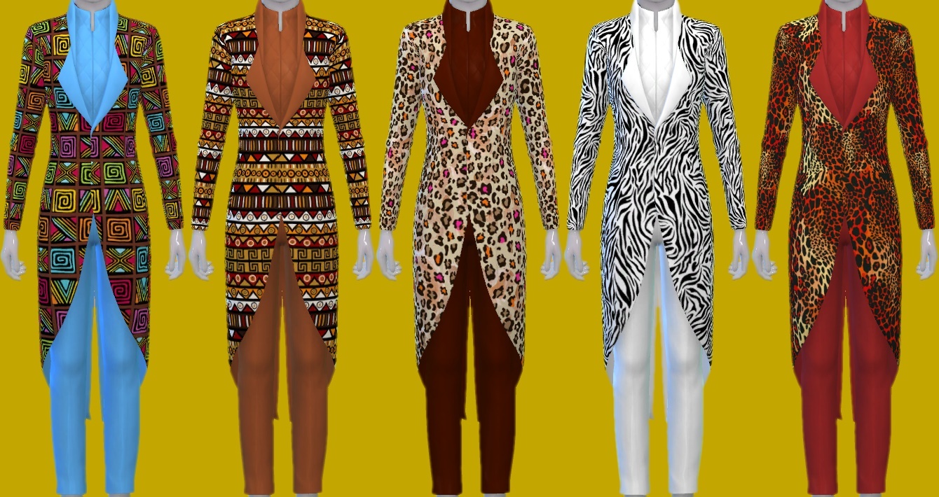 Annett's Sims 4 Welt: City Living AFRICA Outfit