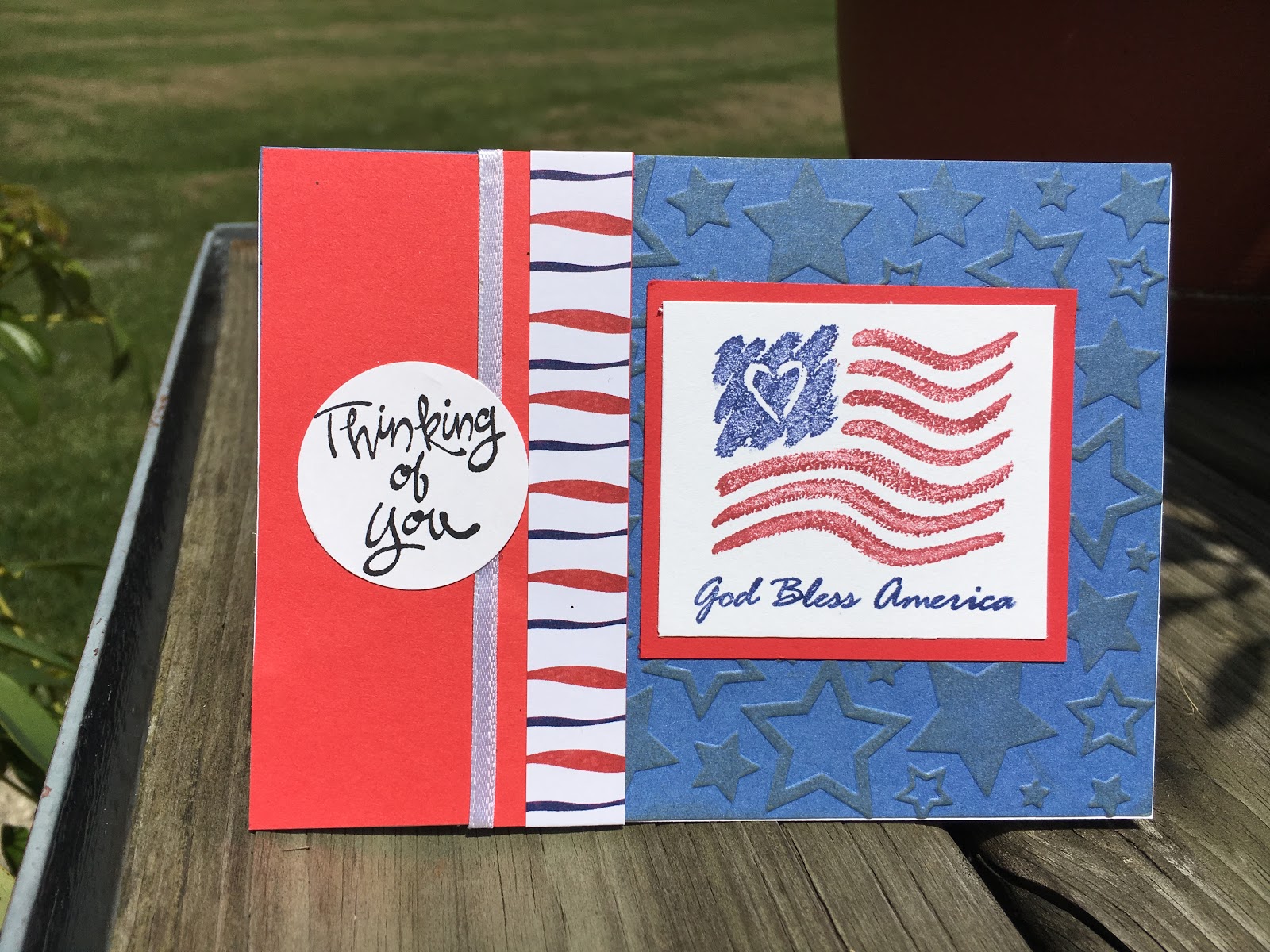 Cre8iveCindy: Patriotic Cards Part 3