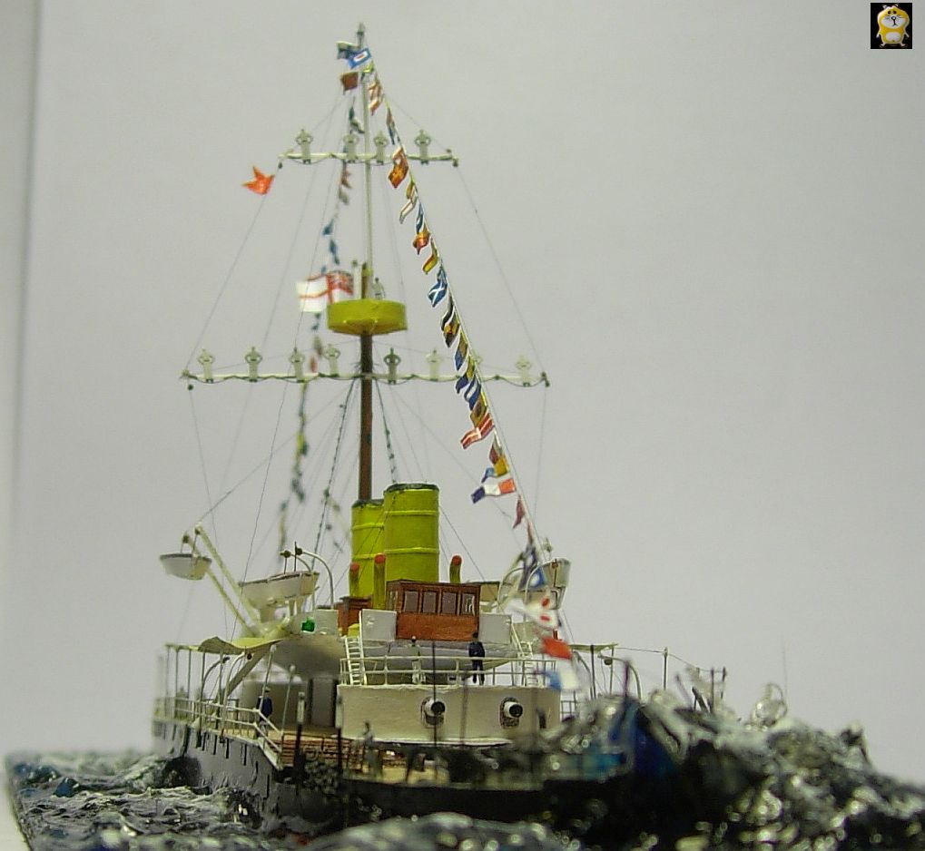 The Mad Hamster's Modelling: HMS Devastation, 1876: piękne brzydactwo