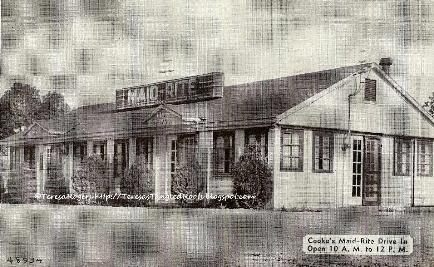 Teresa's Tangled Roots: Those Places Thursday - Maid Rite Drive-In - Mt ...