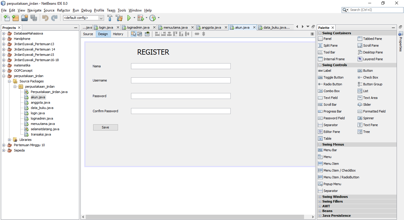 Cara Membuat Program Peminjaman Buku dengan Netbeans & XAMPP - UAS ...