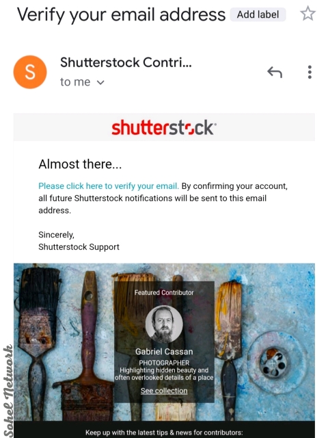 How to create Shutterstock Contributor account and earn money