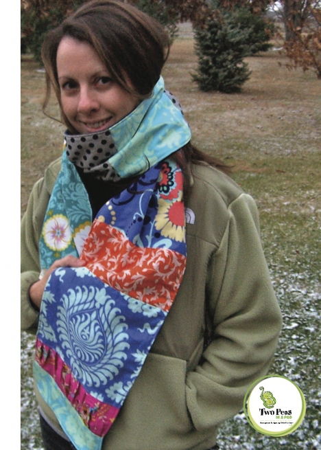 Stash Resolution: Tutorial Roundup: Patchwork Scarves
