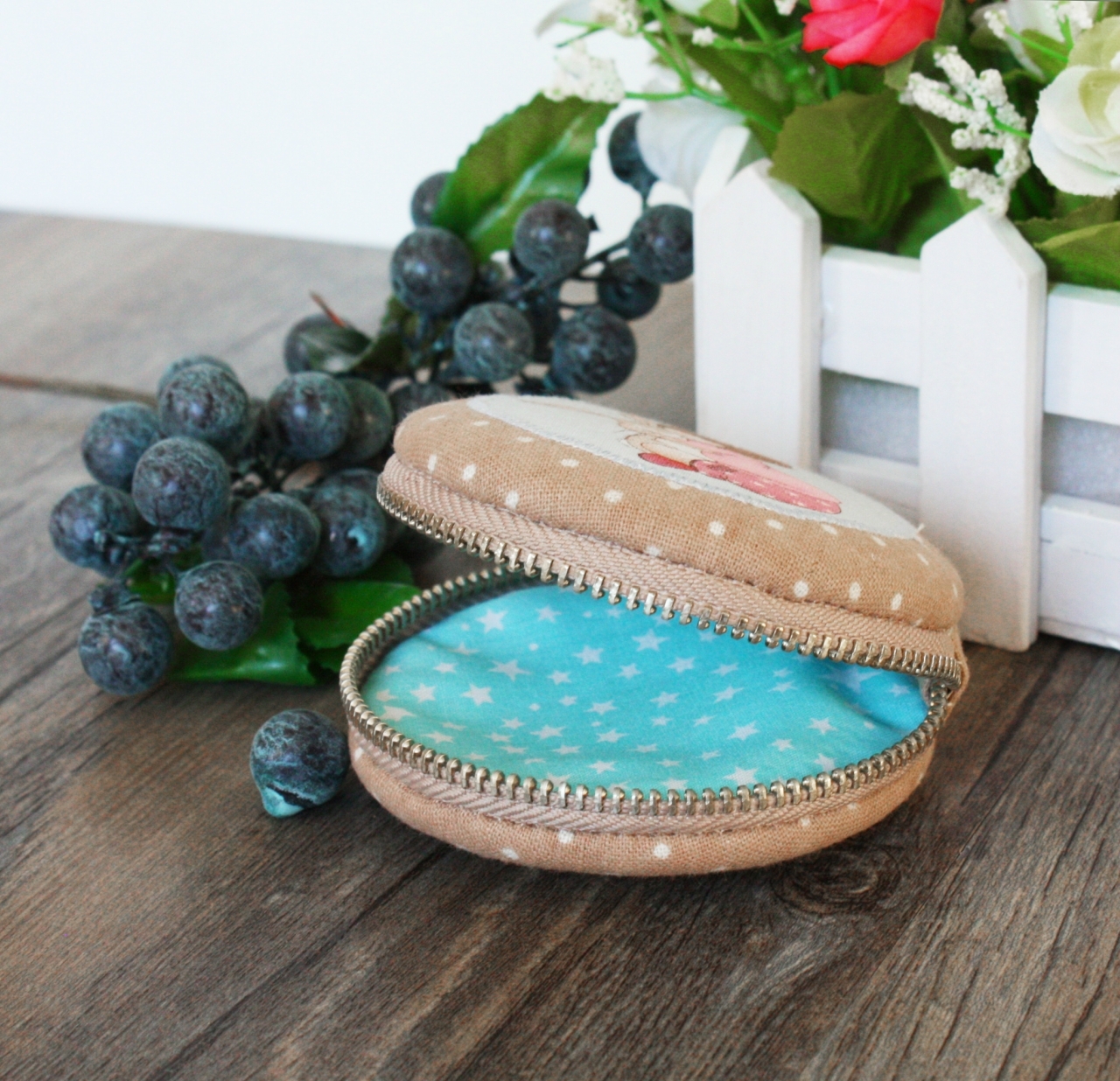 Coin Purse Zipper Pouch ~ Free-Tutorial.net