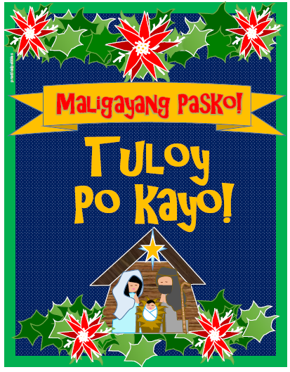 FREE Maligayang Pasko PRINTABLES