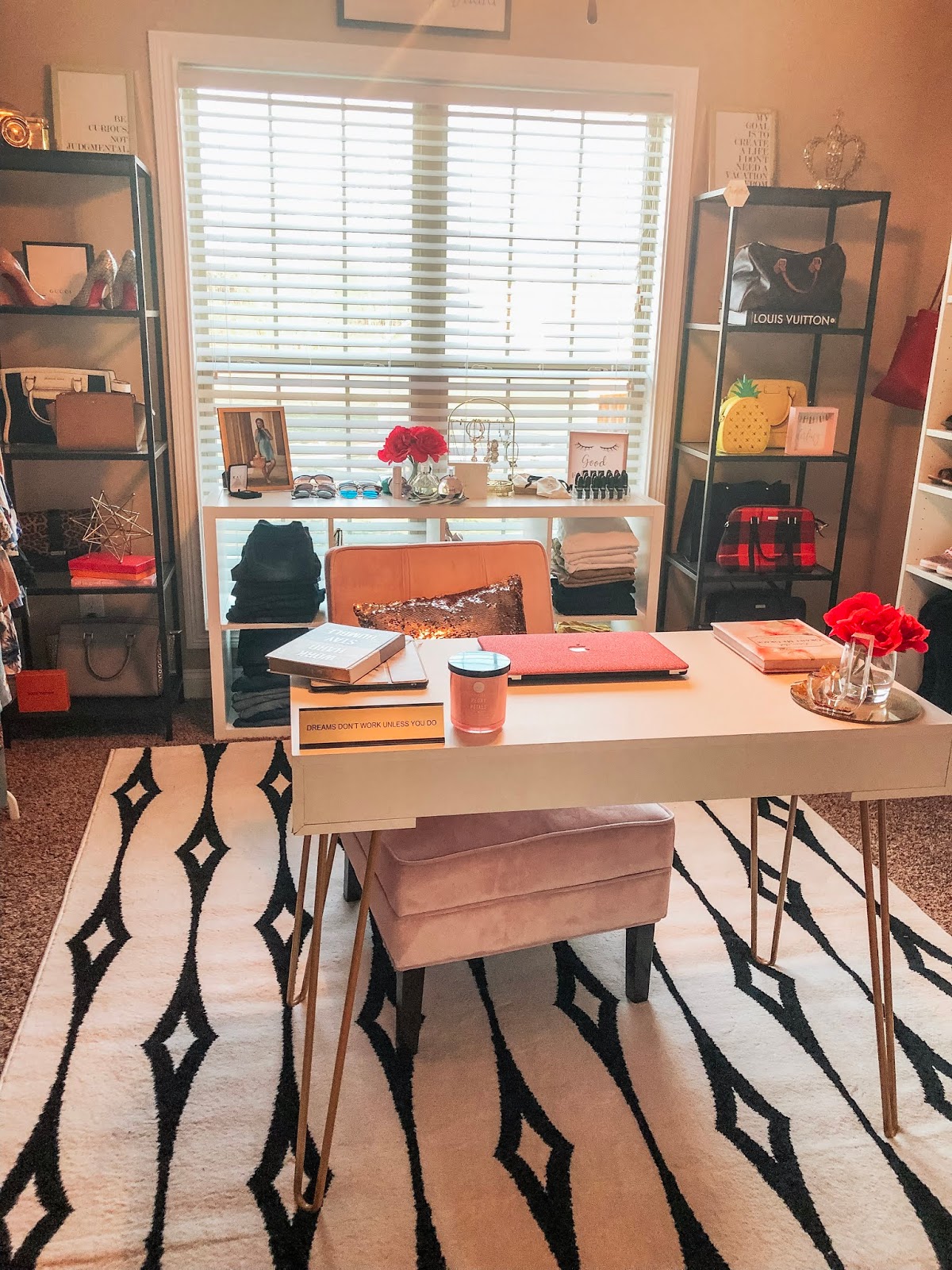 #HousetoHome | Cloffice (Closet+Office) Reveal — Through Jam's Eyes