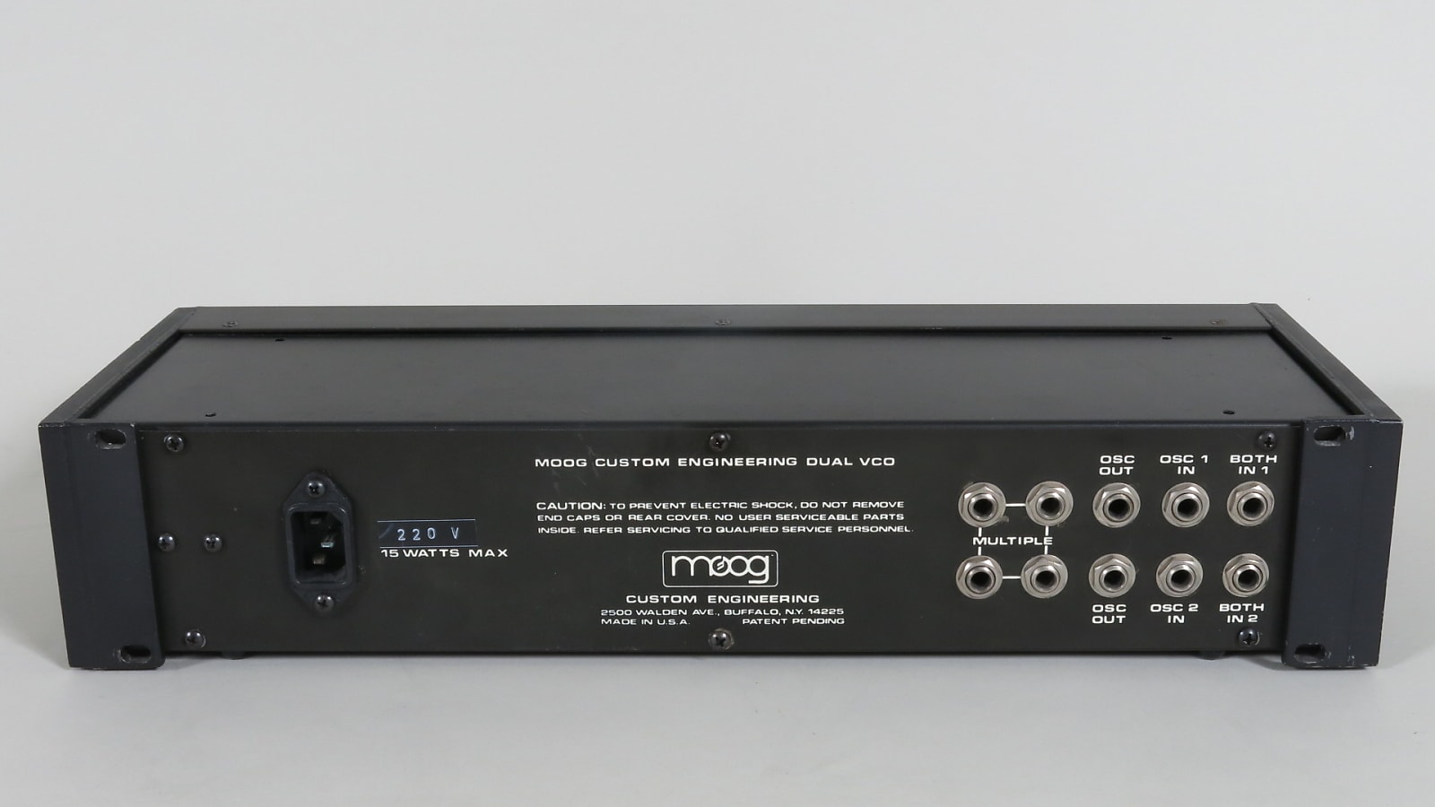 MATRIXSYNTH: Moog (Custom Engineering) Dual VCO + interface kit for ...