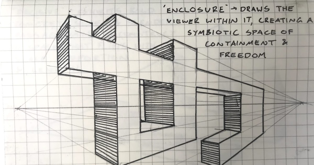 The Bridge - Two Point Perspective Sketches