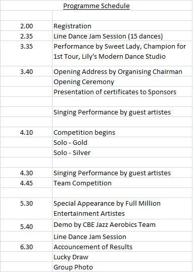 Twinkle Toes Line Dance Club, Penang, Malaysia