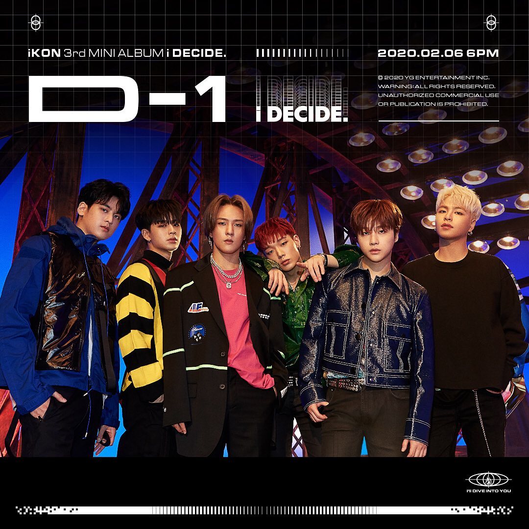 Profil iKON, Biodata dan Fakta Member, i DECIDE Foto Concept - Indofankor