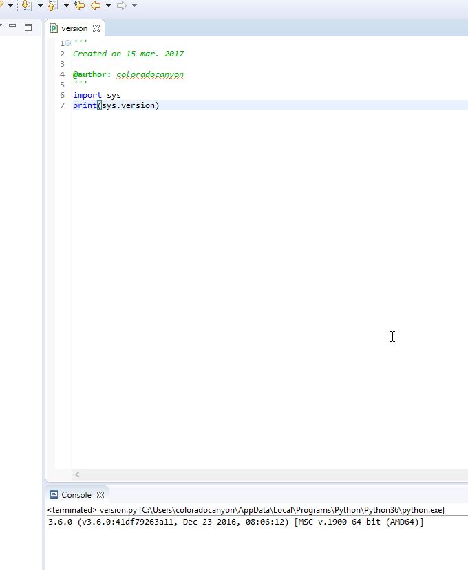 Eclipse y PyDev para Python | Programación de libre uso