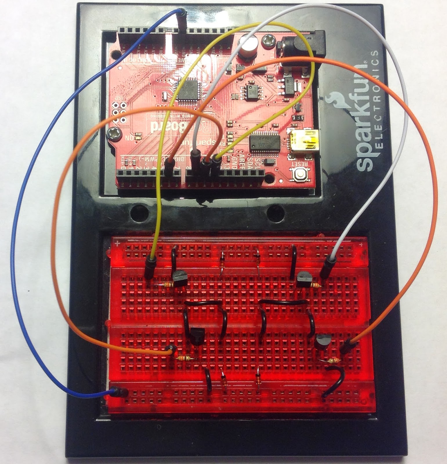 Arduino - How To's: Motor Control using and H-Bridge