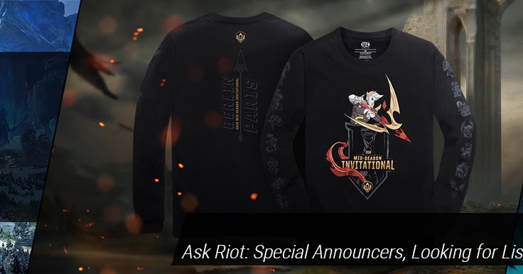 Surrender At 20 Red Post Collection Ask Riot Special Announcers