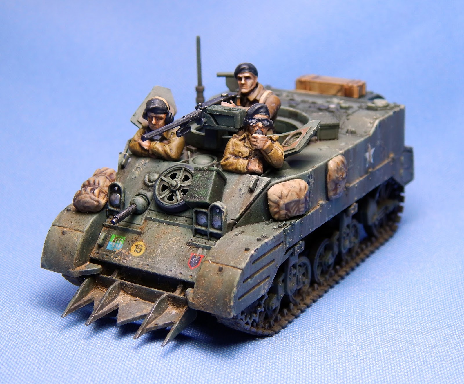 O BRIGADEIRO Rubicon M5A1 Stuart VI Reece Kangaroo 1 56 Scale