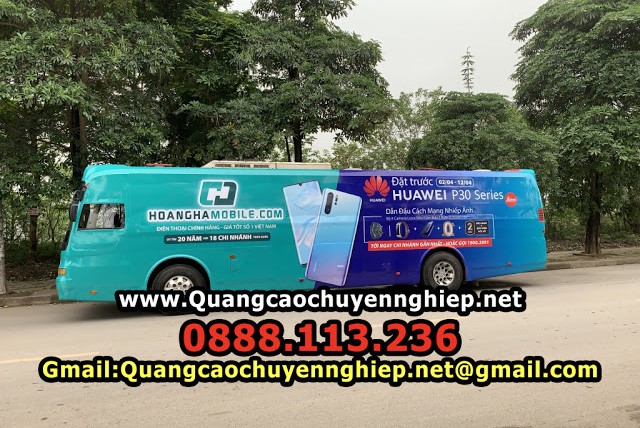 Báo Giá Dán DeCal Quảng Cáo Trên Xe Bus Giá Rẻ
