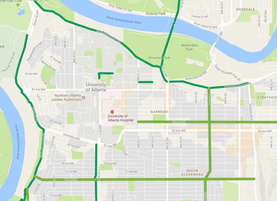 edmonton in three dimensions