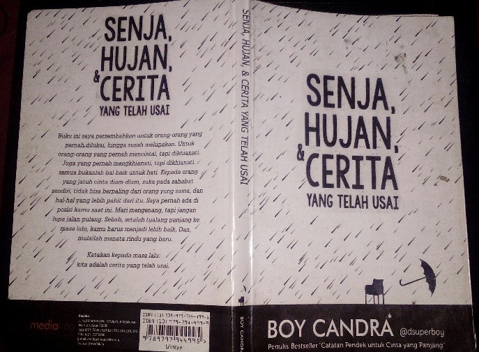 Sinopsis Novel Senja Hujan Dan Cerita Yang Telah Usai