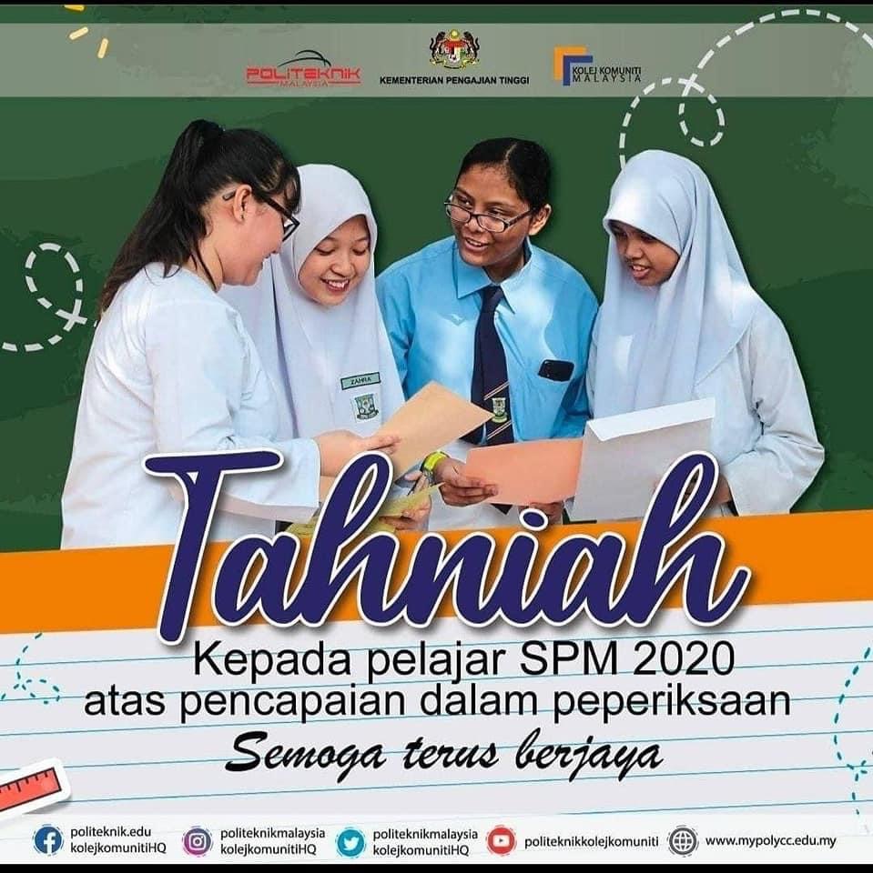Tahniah batch SPM 2020
