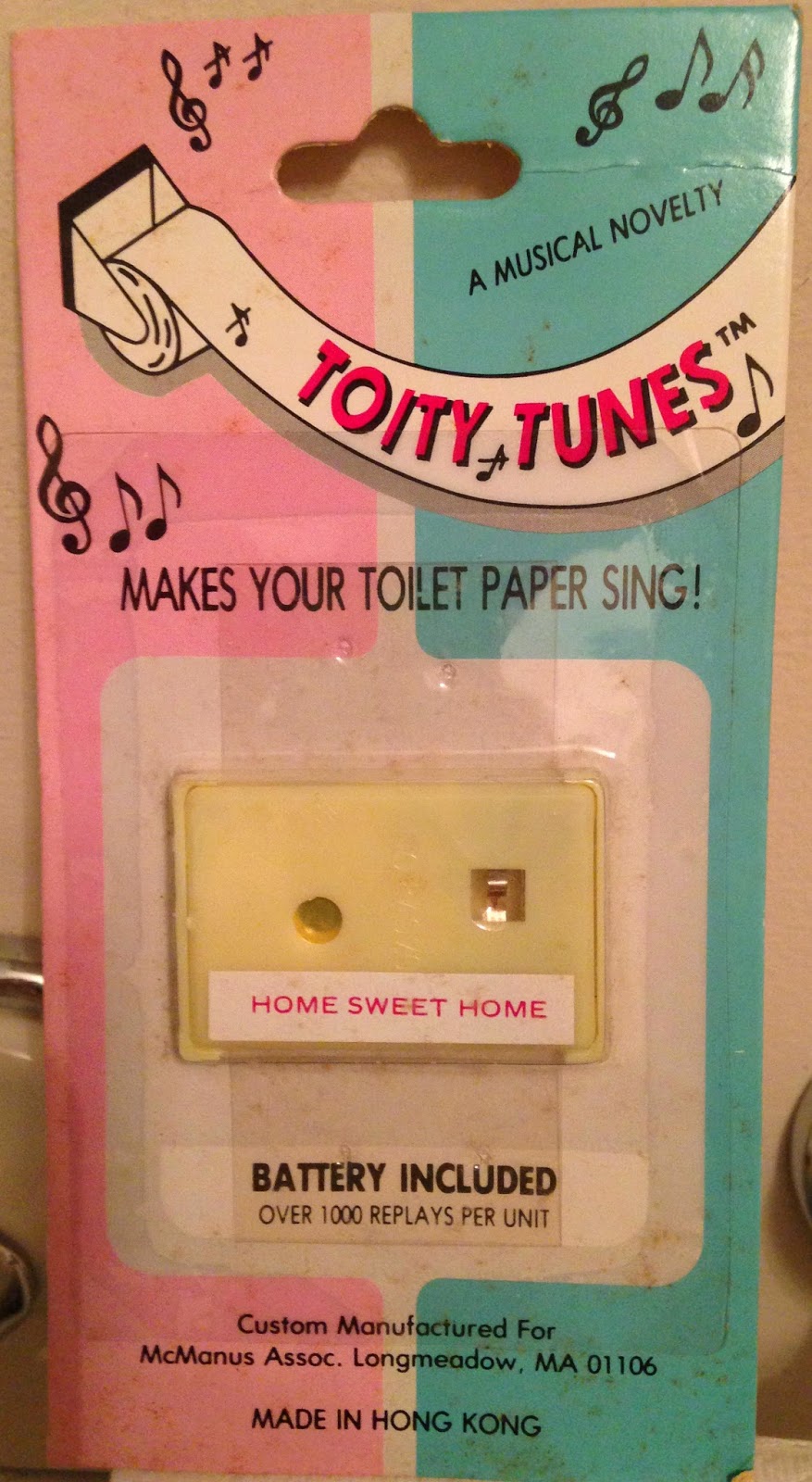 Papergreat: Night of Household Items #4: "Makes your toilet paper sing!"