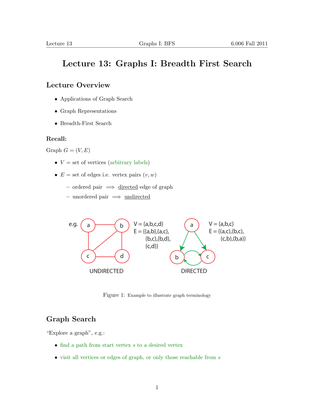 MIT - Introduction to Algorithms - Lecture 13. Breadth-First Search ...
