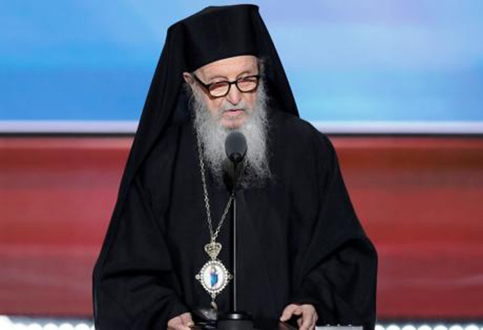 ΔΕΙΤΕ ΤΟ ΒΙΝΤΕΟ: Ο ΑΡΧΙΕΠΙΣΚΟΠΟΣ ΑΜΕΡΙΚΗΣ ΔΗΜΗΤΡΙΟΣ ΕΥΛΟΓΗΣΕ ΤΟΝ ...