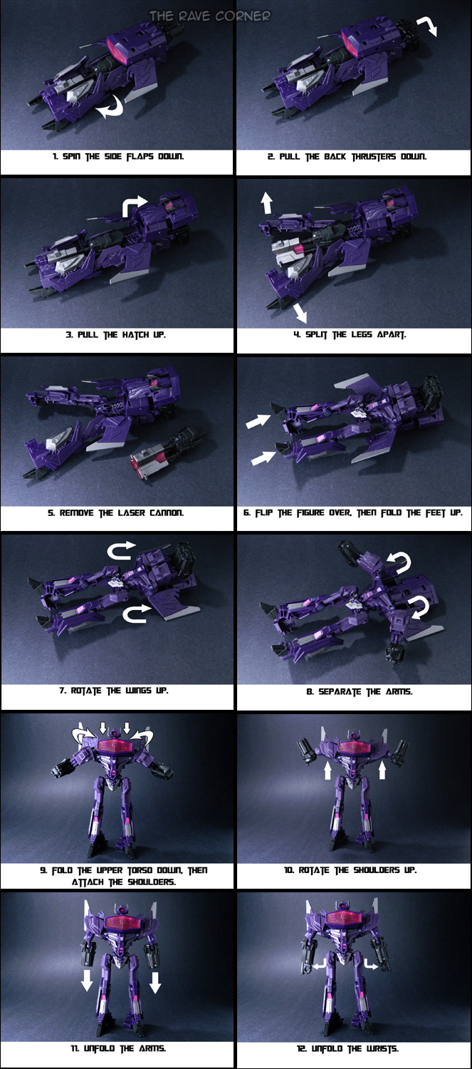 The Rave Corner: Transformers Generations Fall of Cybertron Shockwave ...